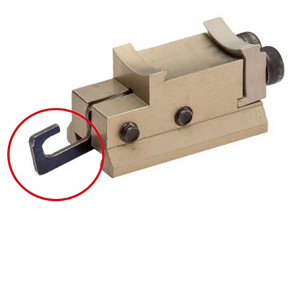Hook for attaching mirage band - www.emrr.org.uk