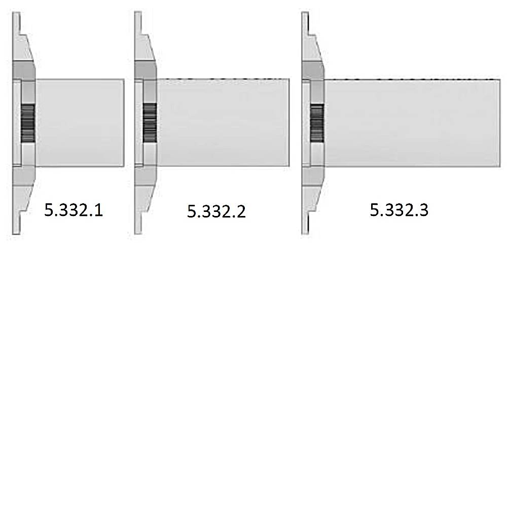 Buttplate bracket CENTER POSITION (prone/kneeling) - www.emrr.org.uk