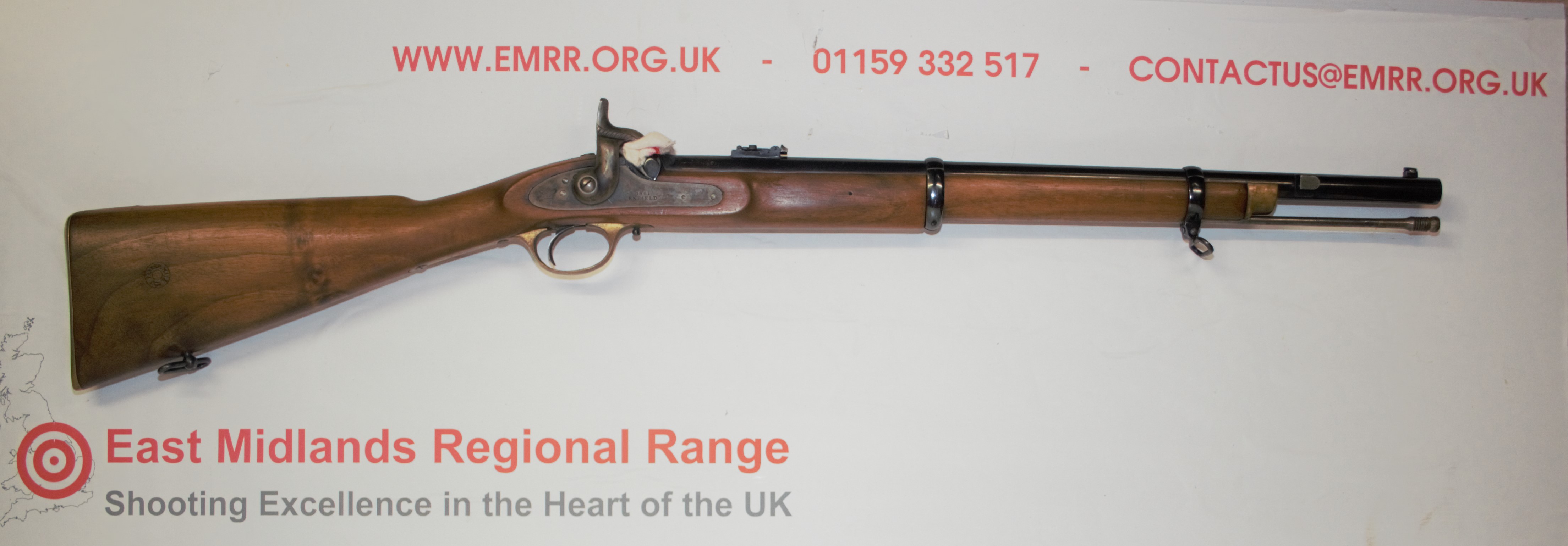 .577 Parker Hale Musketoon Single Shot Percussion - www.emrr.org.uk