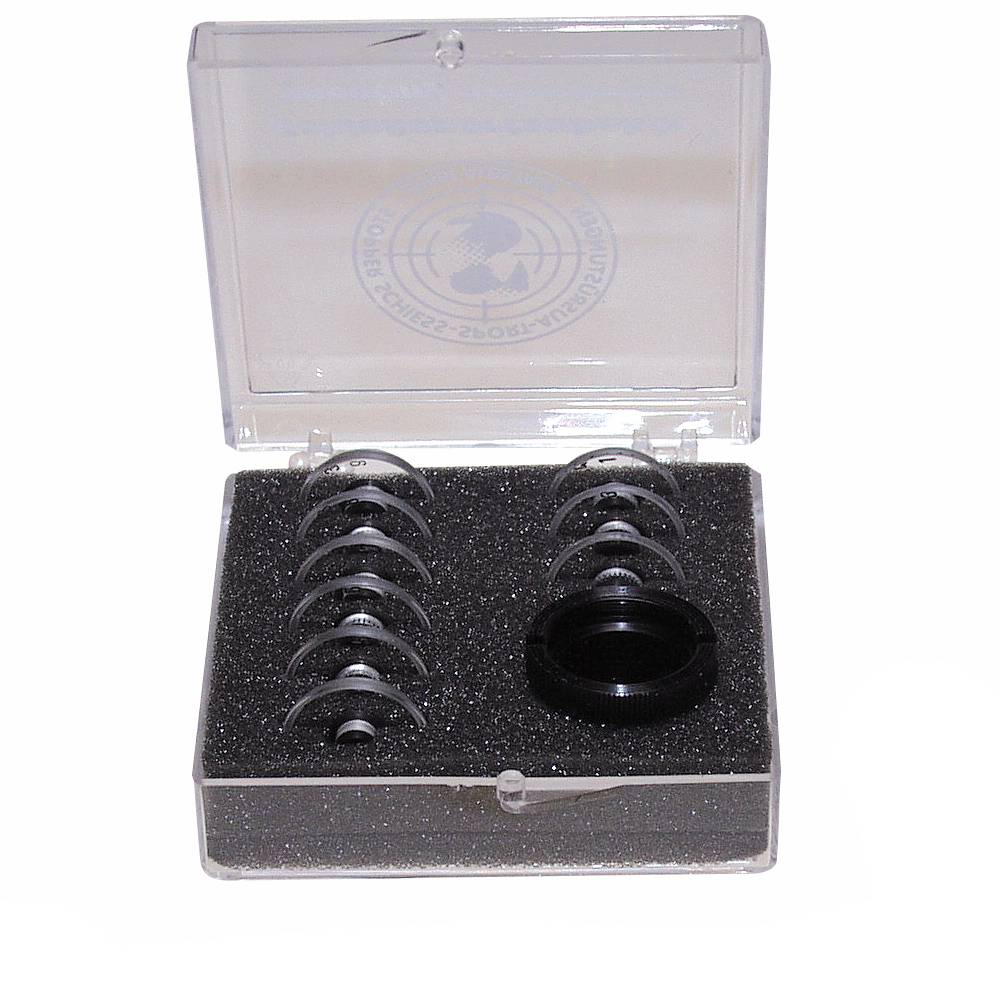 ahg-contrast plastic aperture set, clear M22 Ø 3,3/3,5 - 3,9/4,1/4,3/4 ...